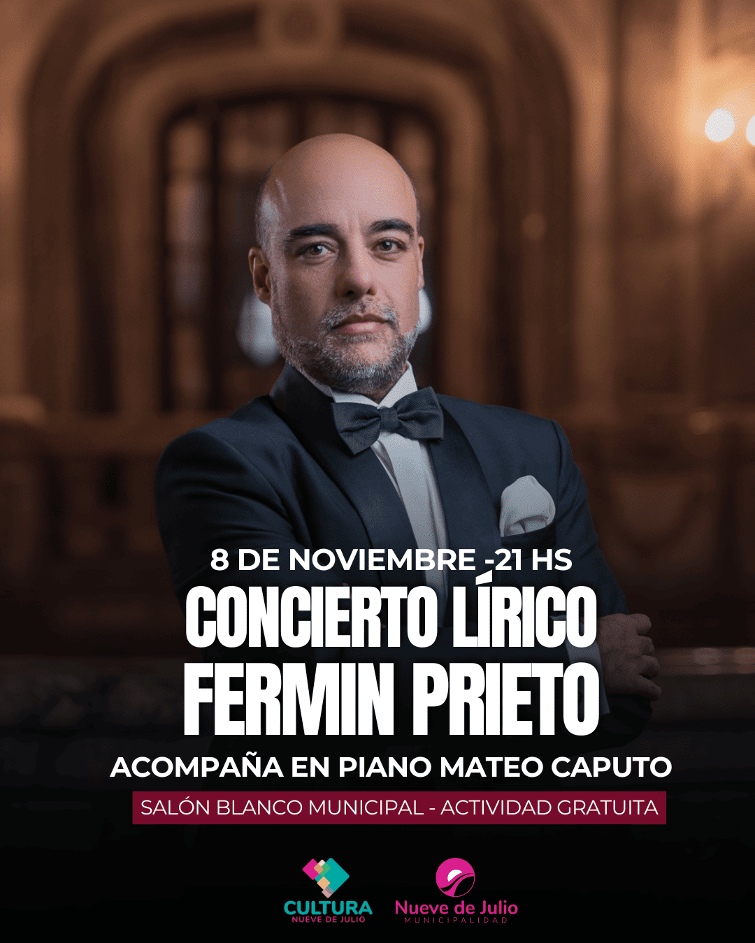 Concierto lírico de Fermín Prieto y Mateo Caputo | Diario Tiempo Digital